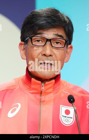 Mitsugi Ogata, Japanese Delegation for Paris 2024 Olympic attend a ...