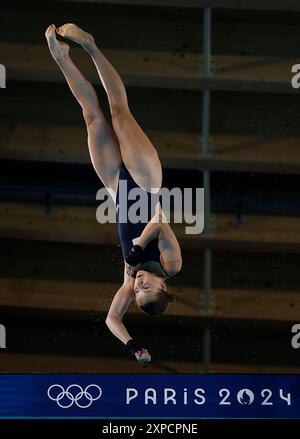 Netherlands' Else Praasterink during the Women's 10m Platform Final at ...