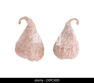 dried baby figs isolated on white background with clipping path, heap ...