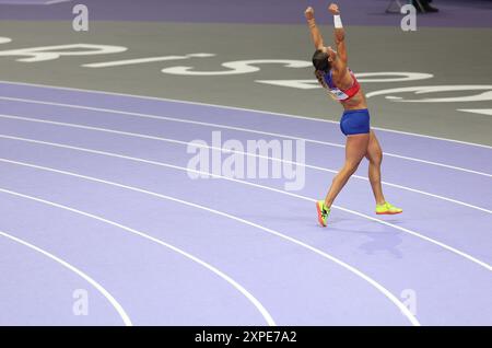 Valarie ALLMAN of United States in the Women's Discus Throw Final at ...