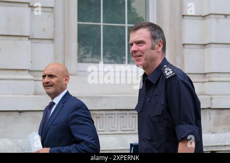 Phil Douglas, Director General of Border Force at the Home Office walks ...