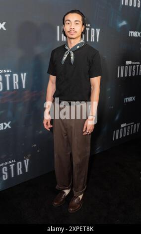 Alan Trong attends the "Industry" season three premiere at Metrograph ...