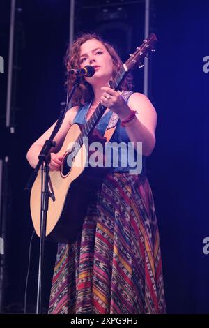 Katherine Priddy performing at Wickham festival, Hampshire, UK. August ...