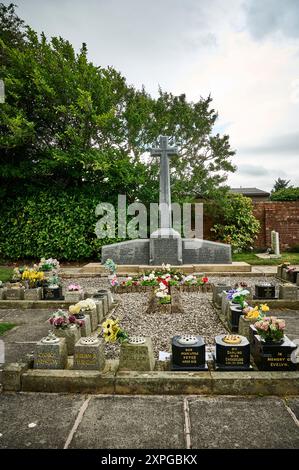 Freckleton Air Disaster 23rd August 1944An aged villager knells in ...