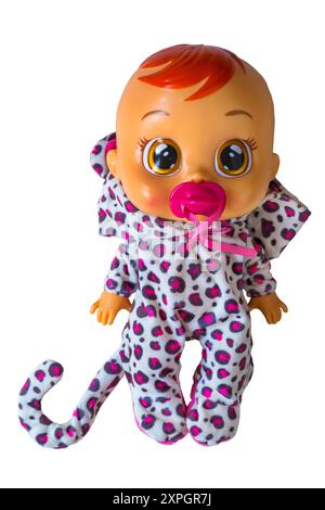 IMC Toys Baby Wow Babies Lea Pink Leopard Print Interactive Doll ...