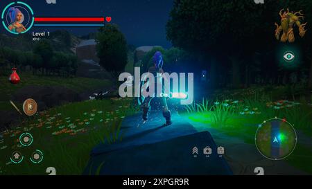 Video Game Mock-up: Playable Character Respawning in Video Game Set in ...