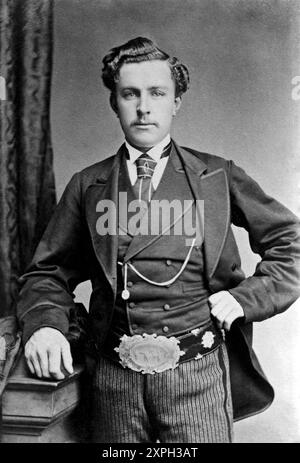 Portrait of famous golfer Old Tom Morris (1820-1908) Photo by John ...