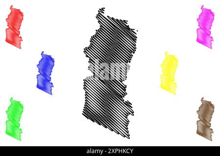 Bega Valley Shire (Commonwealth of Australia, New South Wales, NSW) map ...