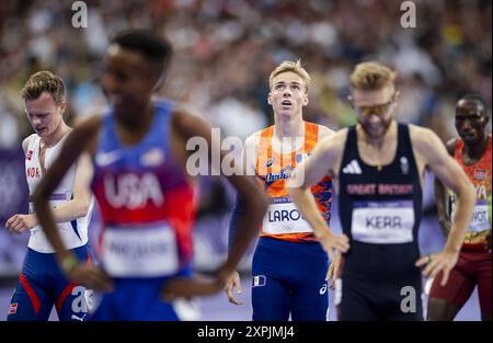 The 1500 meters final at the Paris 2024 Olympic Games Stock Photo - Alamy