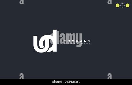 UD Alphabet letters Initials Monogram logo Stock Vector Image & Art - Alamy