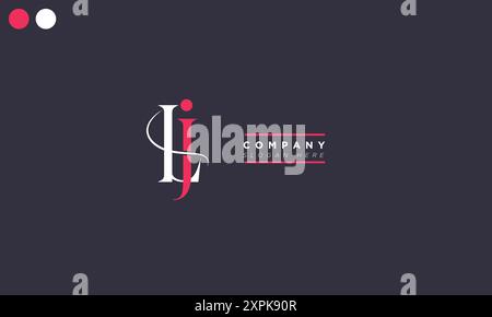 LJ Alphabet letters Initials Monogram logo Stock Vector Image & Art - Alamy