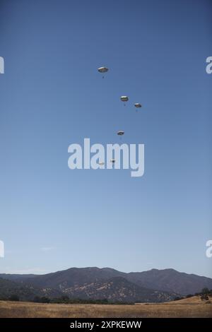 The 346th Theater Aerial Delivery Company use multiple tactical ...