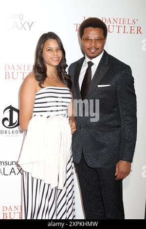 Terrence Howard attends the premiere of 'The Butler' at The Ziegfeld ...