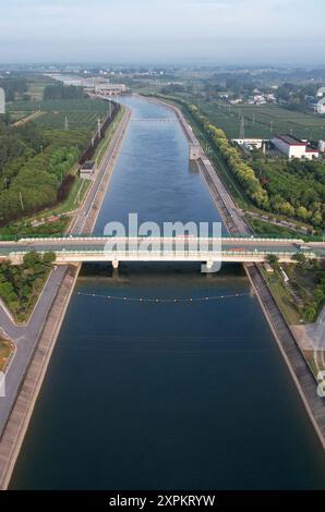 NANYANG, CHINA - AUGUST 7, 2024 - View of the Tanzhai Village section ...