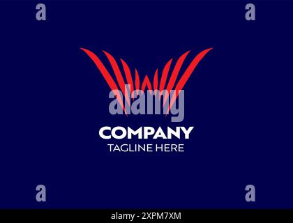 Letter M logo design template. This logo is very suitable for any kind ...