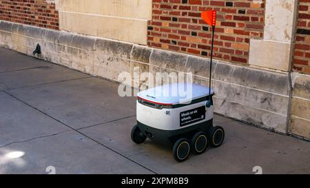 Starship Robot Delivery on the campus of the University of Mississippi ...