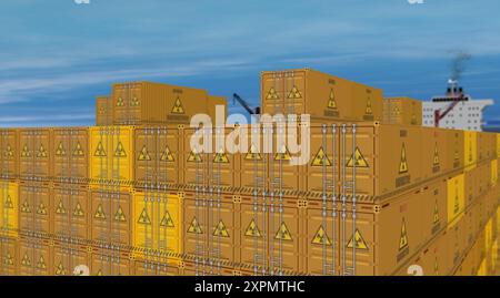 Cargo Drone Icon Stock Photo - Alamy