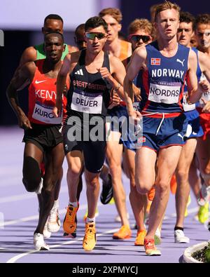 Great Britain's Patrick Dever in action during the Men's 10,000 Metres ...