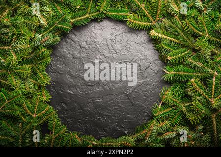 Creative New Year or Christmas greetings letter mockup flat lay top ...