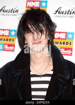 London. UK. The Horrors at the NME Awards 2012. 02 Brixton Academy ...