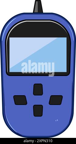 engine car diagnostic scanner cartoon vector illustration Stock Vector ...