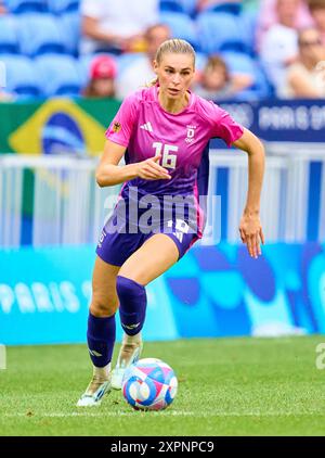Jule Brand of Germany in the Women s Nations League 2025 Final first ...