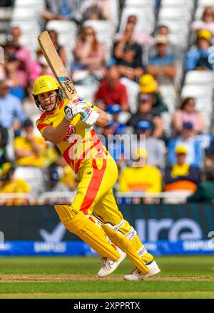 Trent Rockets' Heather Graham during the Hundred Women's match at ...