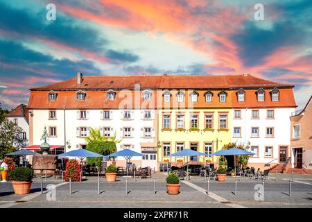 Old city of Ottweiler, Germany Stock Photo - Alamy