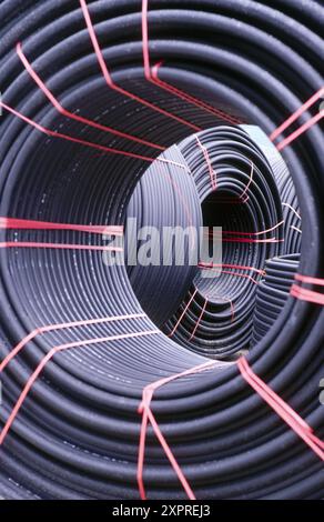 Fiber optics, plastic tubes Stock Photo - Alamy
