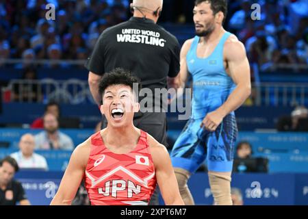 KUSAKA Nao, Japan (JPN) vs Zhadrayev Demeu (KAZ), MGR 77kg Final ...