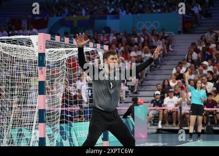 Niklas Landin JACOBSEN (Denmark) Mens Handball, Denmark vs Sweden, Men ...