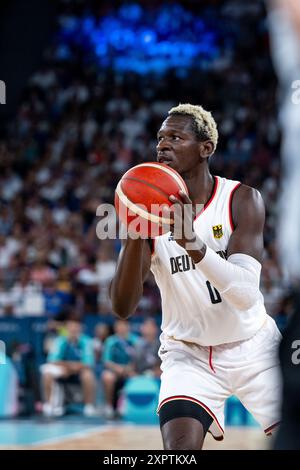 Isaac Bonga (Deutschland, 0) am Ball FIBA EuroBasket 2025: Training ...