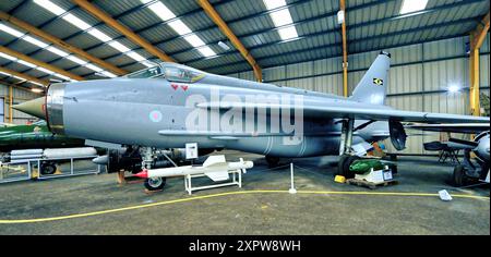 Cockpit of English Electric Lightning F53 Interceptor Fighter on ...