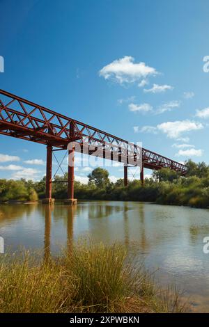 Historic 1889 Algebuckina Railway Bridge (old Ghan Line) Oodnadatta ...