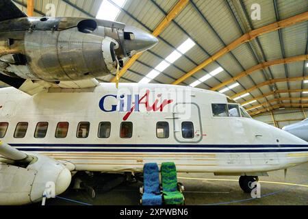 NESLAM aero museum Sunderland static display Avro Anson C 19 designed ...