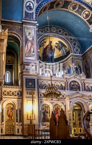 Interior of the Metropolitan Cathedral of the Annunciation, popularly ...