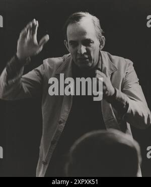 Ingmar Bergman Directing Behind The Scenes Stock Photo - Alamy
