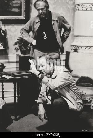 Ingmar Bergman Directing Behind The Scenes Stock Photo - Alamy