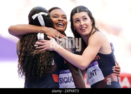Great Britain's Amy Hunt on the podium with her silver medal for the ...