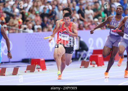 (L-R) Yoshihide Kiryu, Hiroki Yanagita (JPN), SEPTEMBER 20, 2025 - Athletics : World Athletics ...