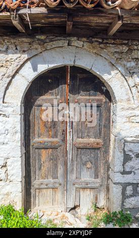 Berat, Albania, houses and streets inside the Berat Castle, also known ...