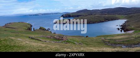 Hams of Muckle Roe Shetland Stock Photo - Alamy