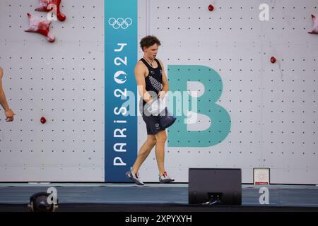 DAVID Julian of New Zealand, Climbing Men's Speed, Final during the ...