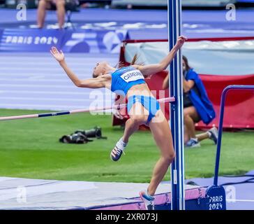 Saint-Denis, France. 8th Aug, 2024. (L-R) KOZAK Luca (HUN), WU Yanni ...