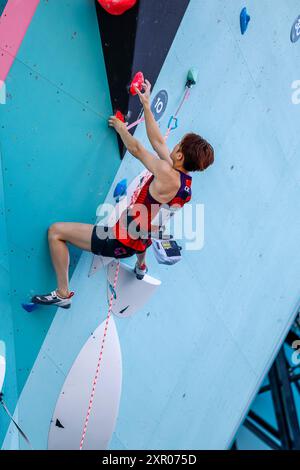 LUO Zhilu of People's Republic of China Climbing, Women's Boulder ...