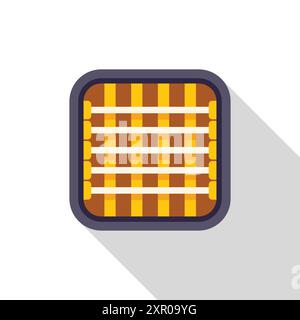 Boxing Ring Top View Icon Vector Outline Illustration Stock Vector ...