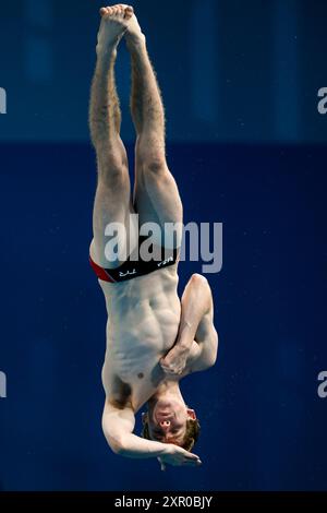 Paris, France, 8 August, 2024. Carson Tyler of Team United States ...