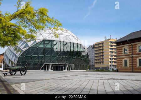 The Whale Building in Budapest Stock Photo - Alamy