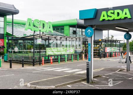 Asda supermarket in Cumbernauld, Scotland Stock Photo - Alamy