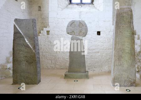 Early Christian Celtic Crosses at the chantry - or Galilea Chapel - St ...